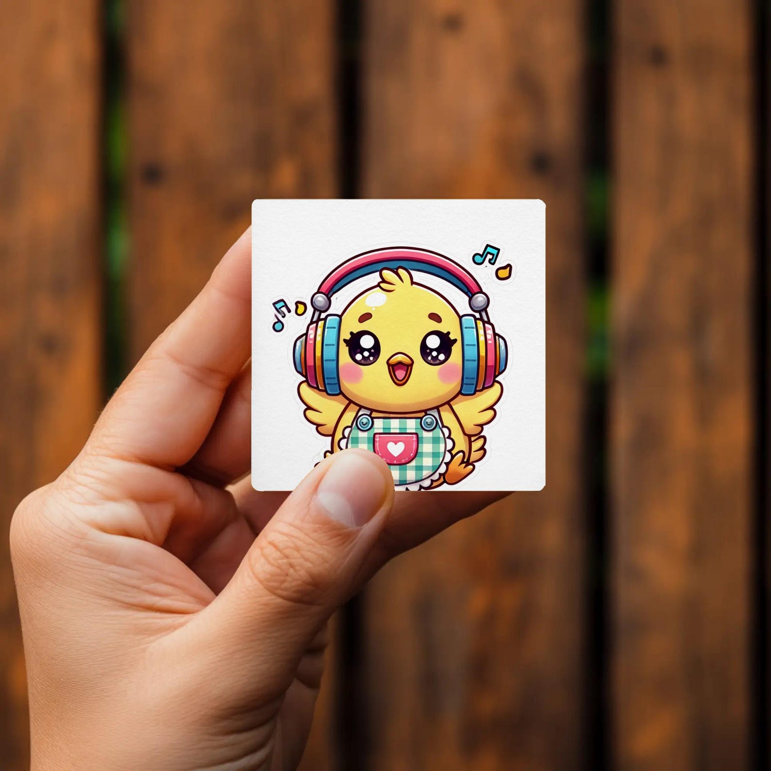 Chef Chick Sticker, Food Pun, Chicken Sticker, Kawaii Sticker, Chick ...