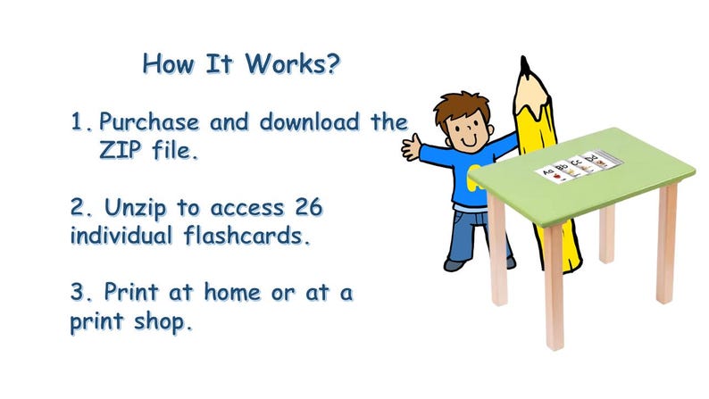 Realistic Alphabet Flashcards for Kids | A-Z Printable Educational ...