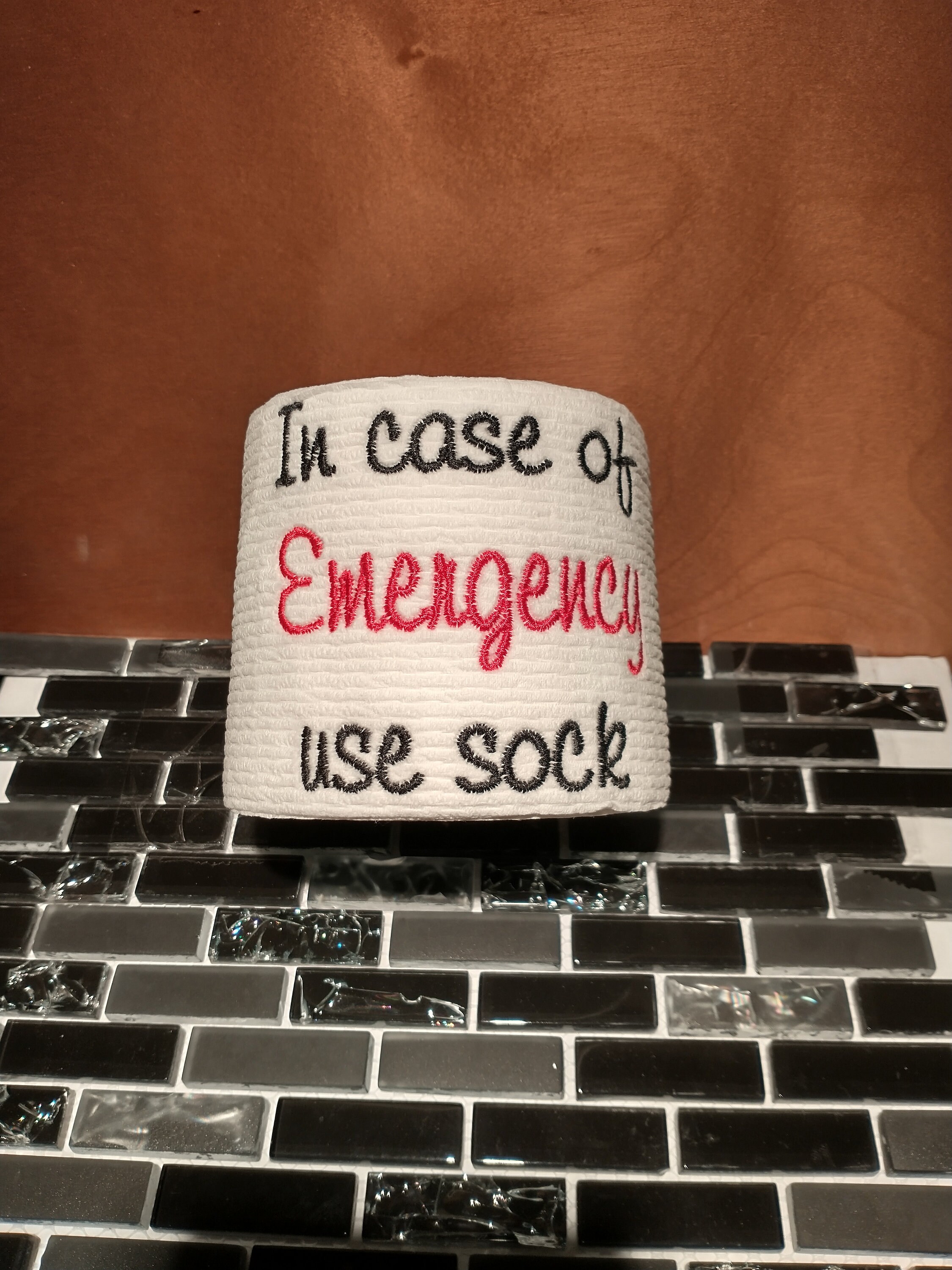 In Case of Emergency Use Sock, Stocking Stuffers, Gifts for College ...