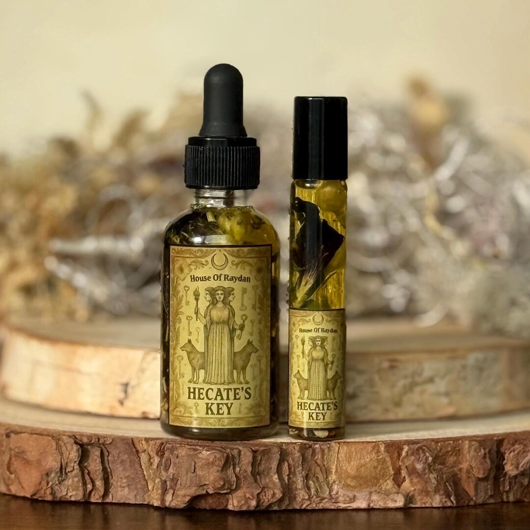 Hecate Spell Oil • Shadow Work • Spell Oil • Witchcraft Supplies • Wicca • Protection Spell Oil ...
