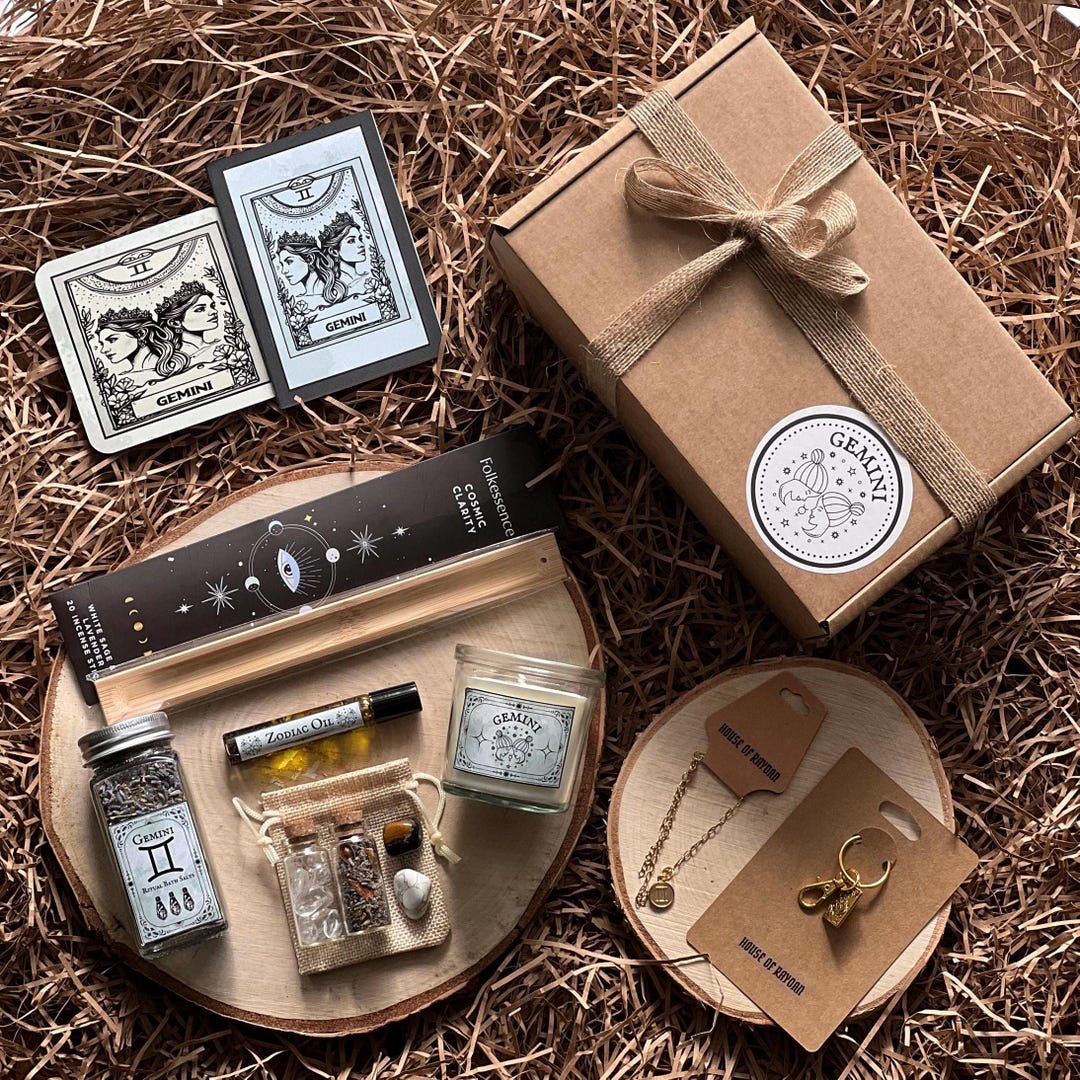 Gemini Gift Box • Zodiac Gift Box • Star Sign Gift Box • Astrology ...