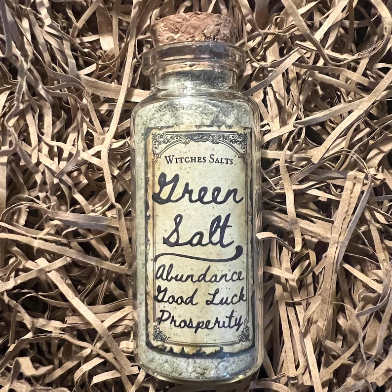 Witchcraft Salt Set • Black Salt • Apothecary • Altar Supplies • Baby ...
