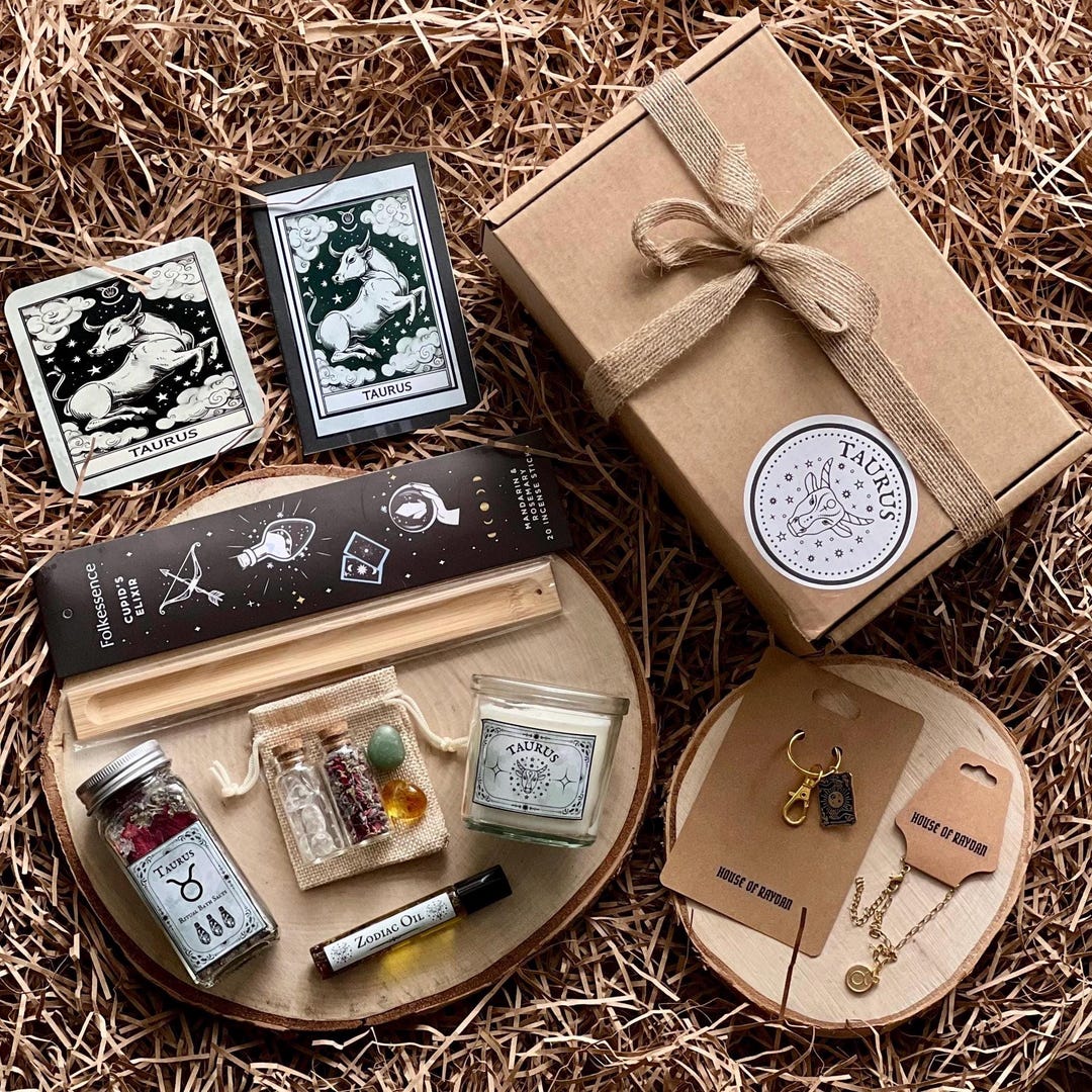 Taurus Gift Box • Zodiac Gift Box • Taurus • Star Sign Gift Box ...