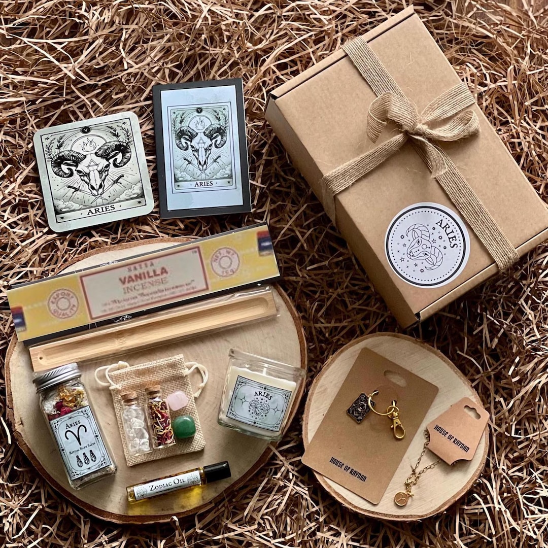 Aries Gift Box • Zodiac Gift Box • Aries • Star Sign Gift Box ...