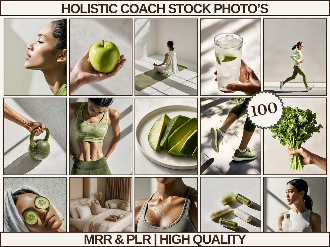 Health Coach Stock Photos MRR PLR Wellness Marketing Fitness Photos ...
