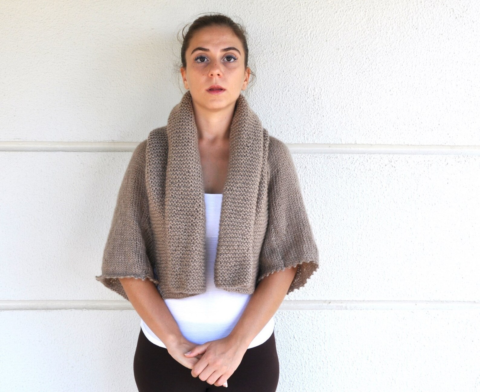 Knitting Sweater Cardigan Jacket Tunic Chunky Sweater Wrap Sweater ...