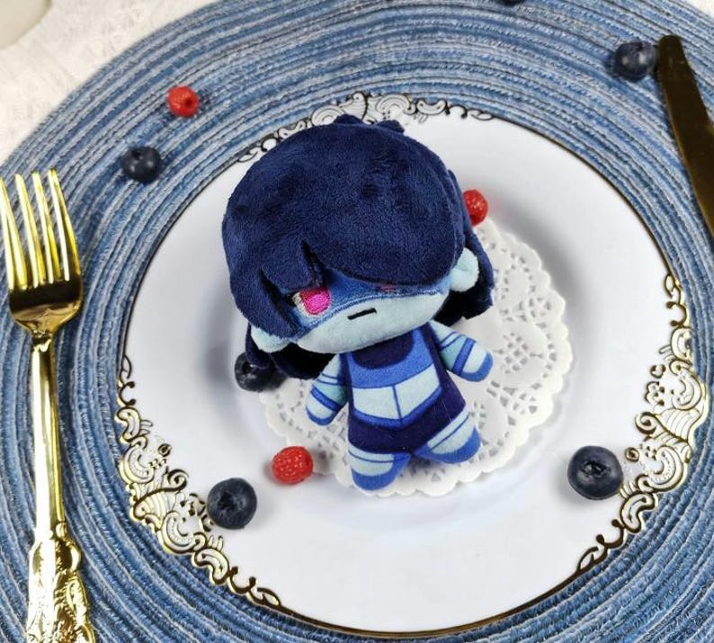 Kris 10cm Plush Doll,chibi Kris Plushie ,deltarune Plush Doll,delta Rune Plush Doll - Etsy