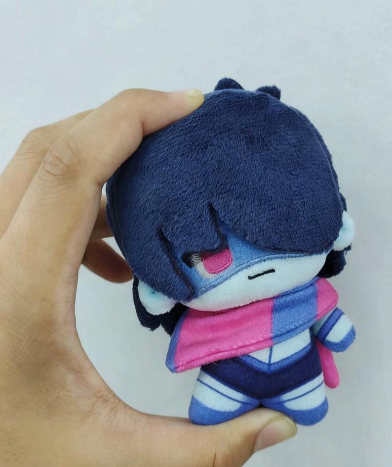 Kris 10cm Plush Doll,chibi Kris Plushie ,deltarune Plush Doll,delta Rune Plush Doll - Etsy