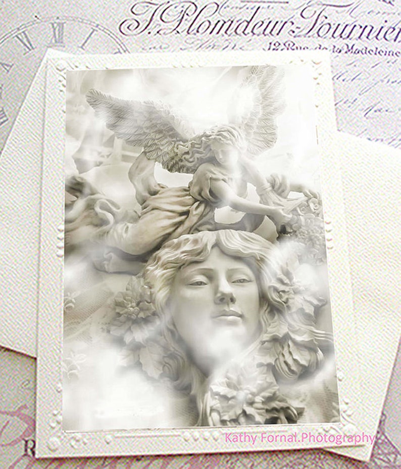Angel Greeting Cards Ethereal Angel Cards Angel Photographs - Etsy