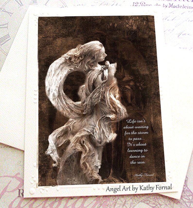 Inspirational Angel Note Cards Angel Notecards Spiritual - Etsy India