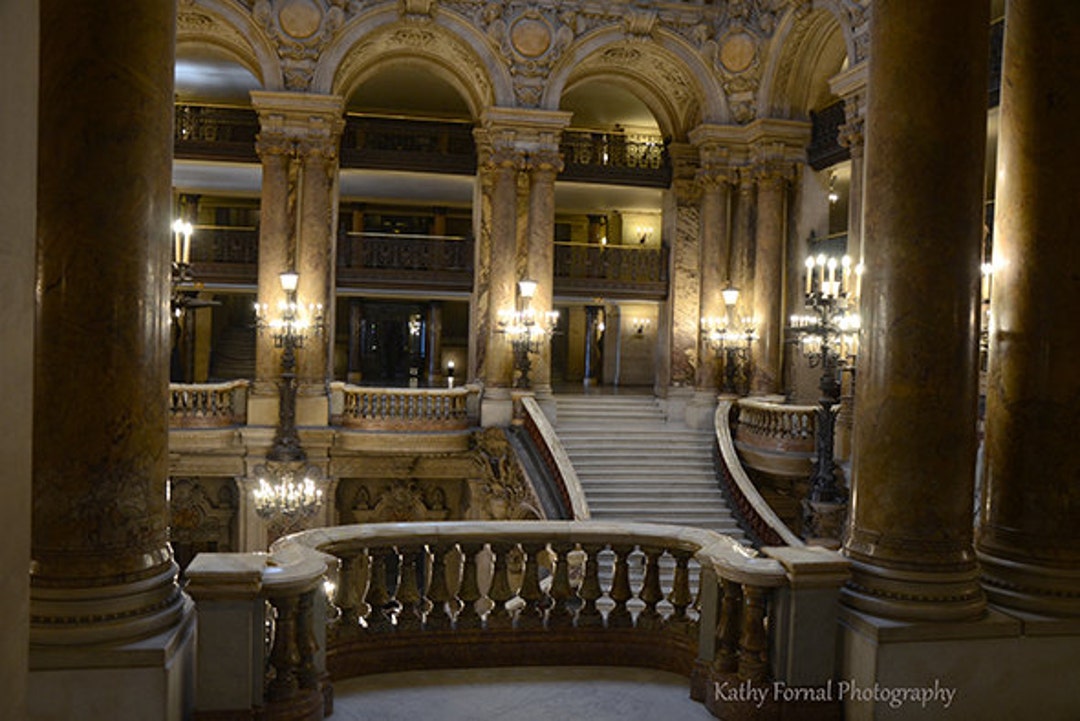Paris Photography, Opera House Grand Staircase, Paris Opera House ...