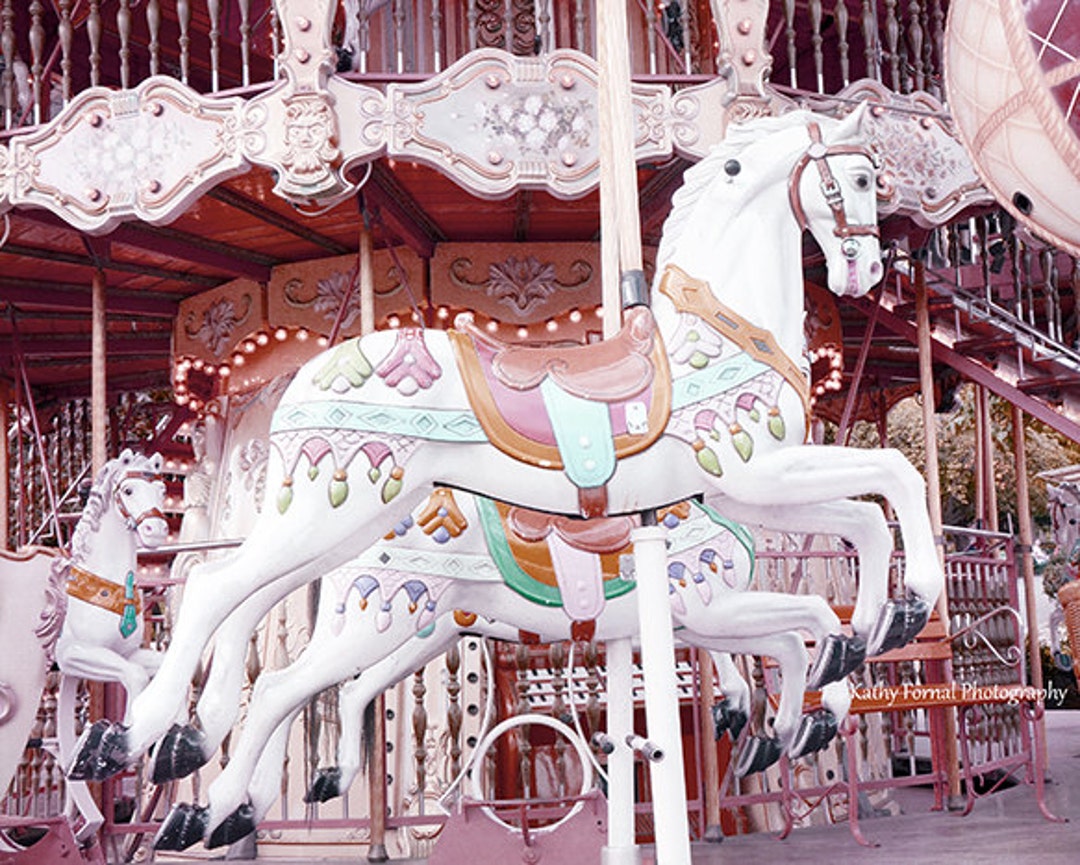 Paris Carousel Horses, Paris Photography, Paris Merry Go Round, Baby ...
