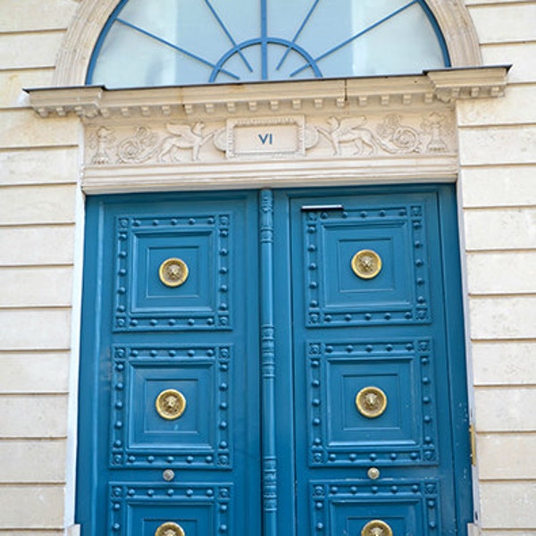 Paris Blue Doors - Etsy