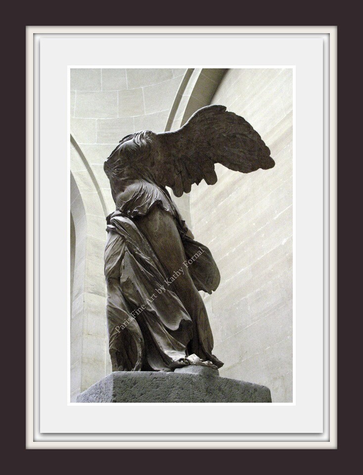 Winged Victory of Samothrace Paris Photography Louvre Angel | Etsy
