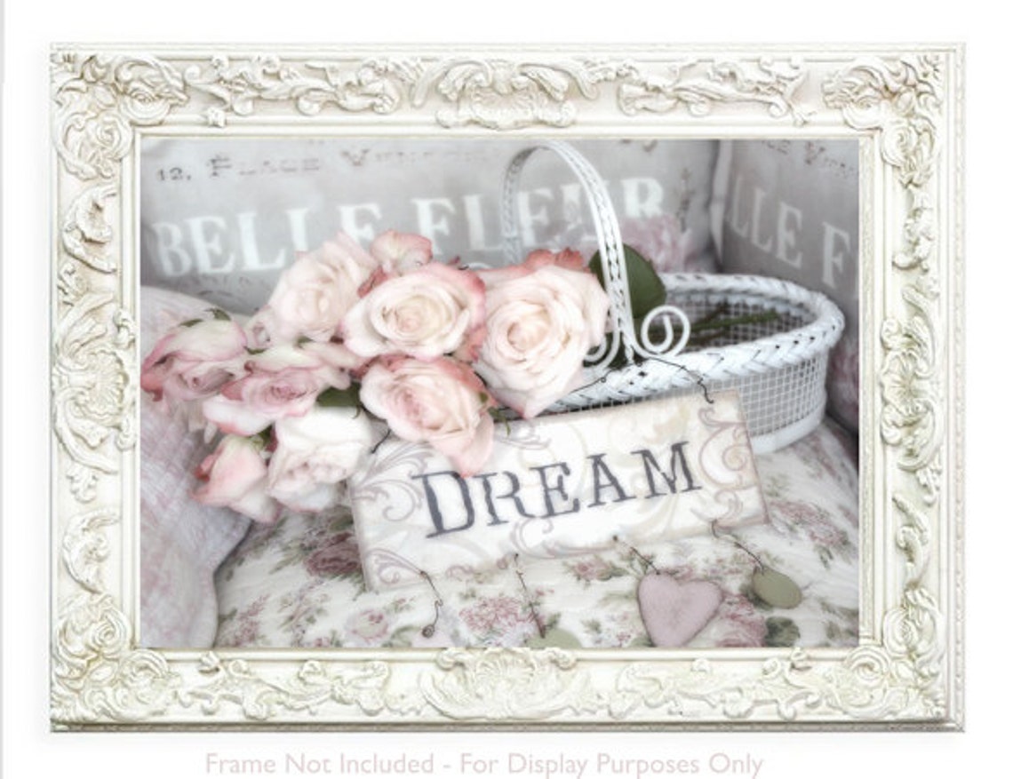 Roses Photography Shabby Chic Decor Dreamy Pastel Roses - Etsy