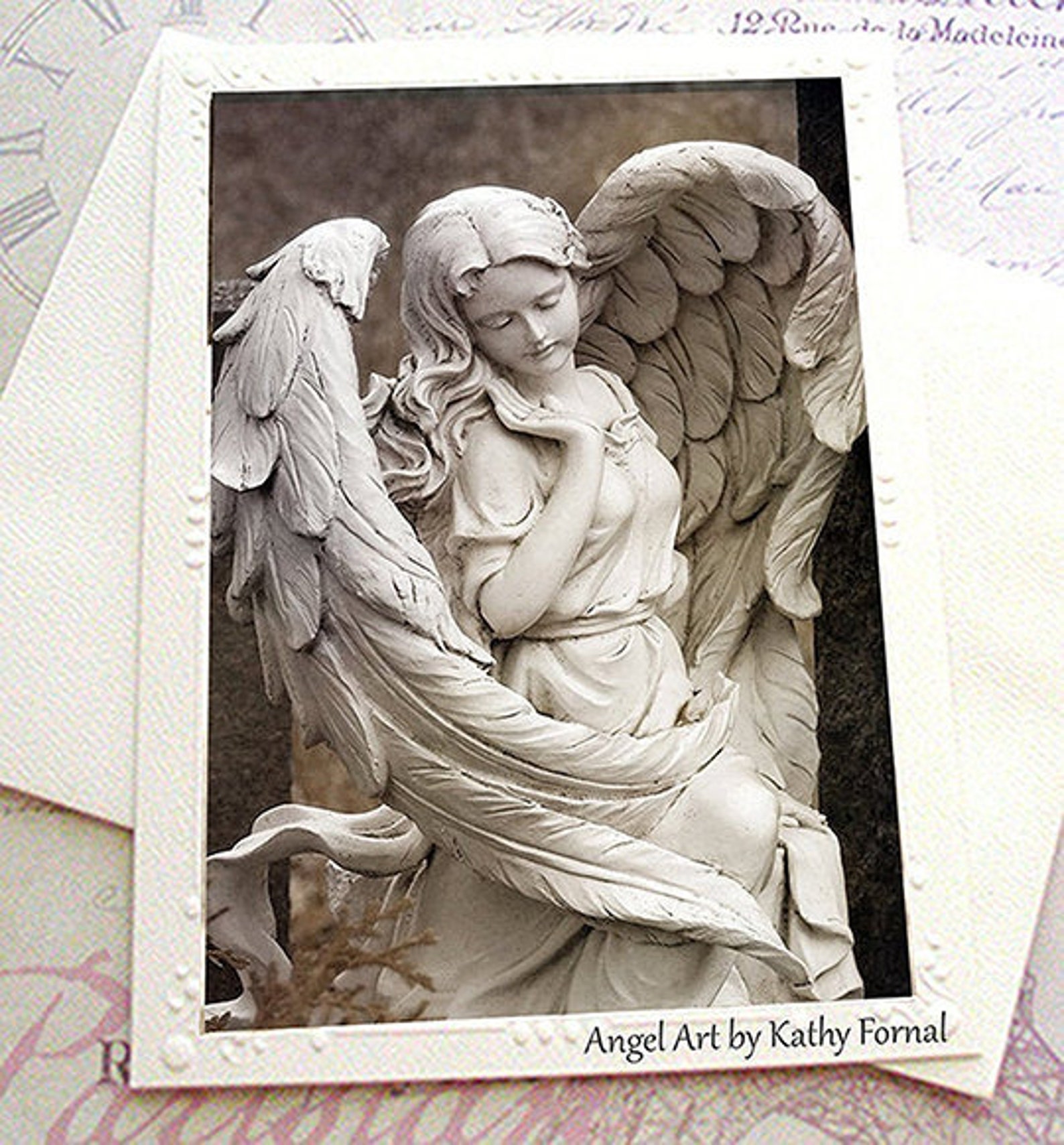 Angel Note Cards Angel Gift Note Card Angel Fine Art Photo | Etsy