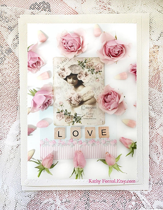 Roses Love Note Cards Flower Note Cards Roses Floral Note | Etsy