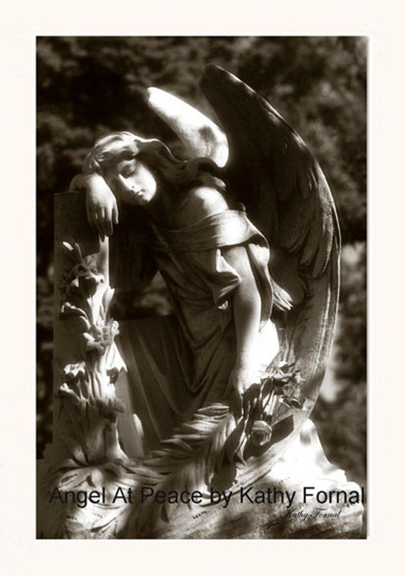 Angel Photographs Peaceful Angel Cemetery Angel Angel | Etsy