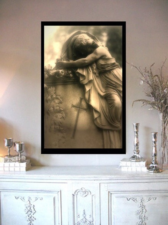 Gothic Photography Surreal Cemetery Mourner Grave Cemetery - Etsy