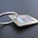 Photo Key Ring Sterling Silver Picture Frame Key Chain - Etsy