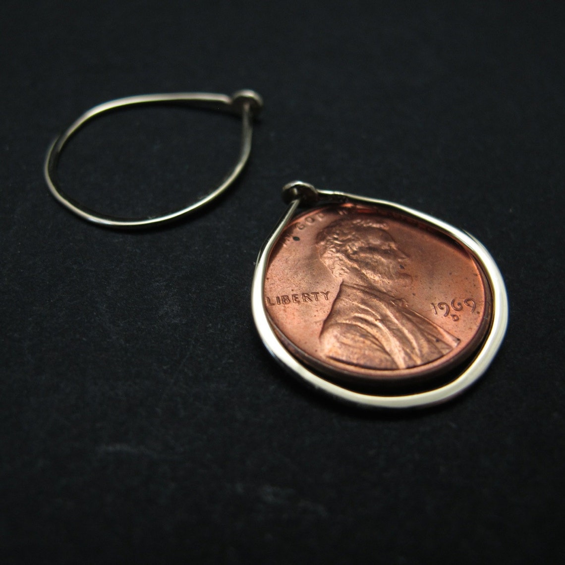 Medium Solid 18k Gold Hoops 3/4 Inch Hand Forged Solid Gold Hoops 18 ...