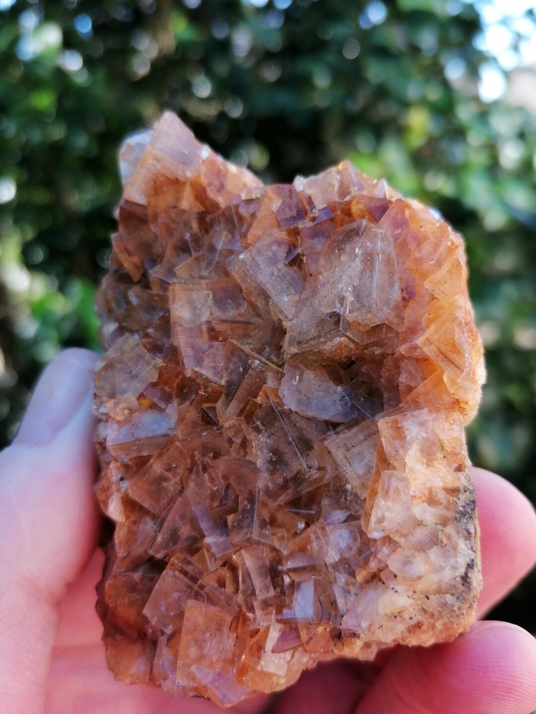 Fluorite Mineral Specimen - Rare Find From Crich Quarry, Peak District ...