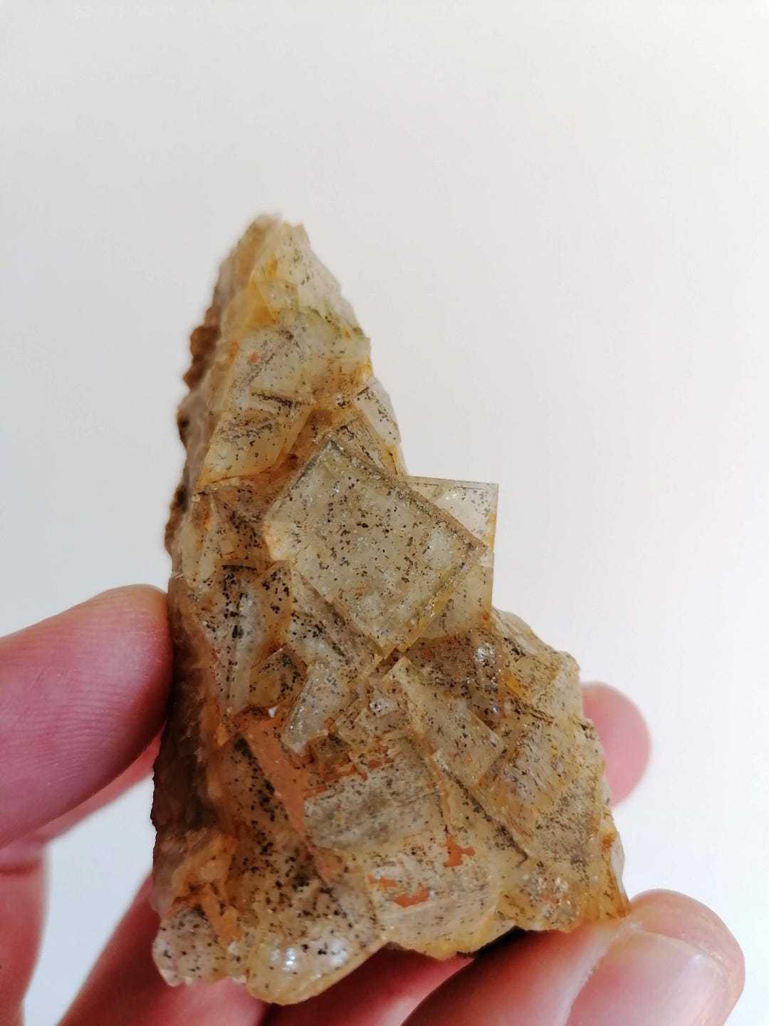 Fluorite Mineral Specimen With Marcasite Inclusions - Milltown Quarry ...