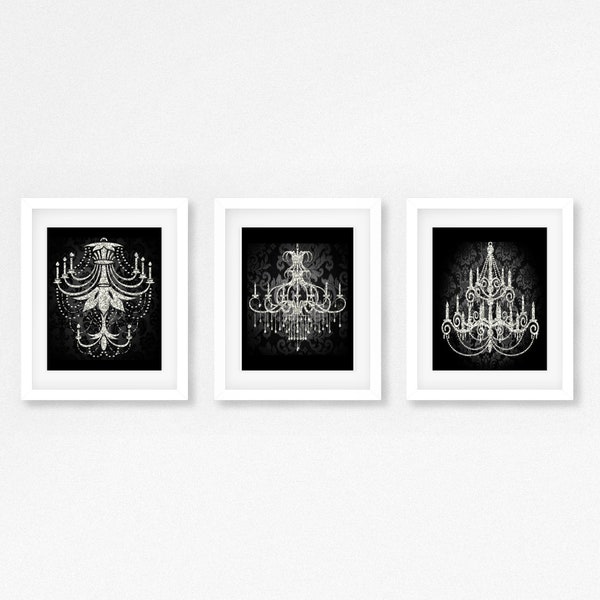 Chandelier Print - Etsy
