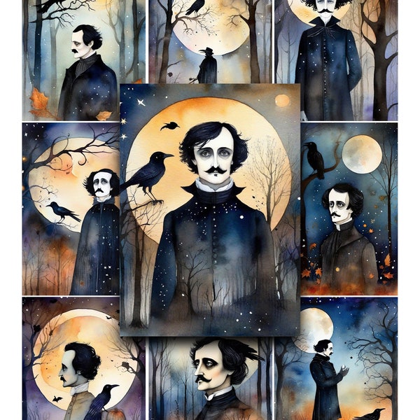 Edgar Allen Poe - Etsy