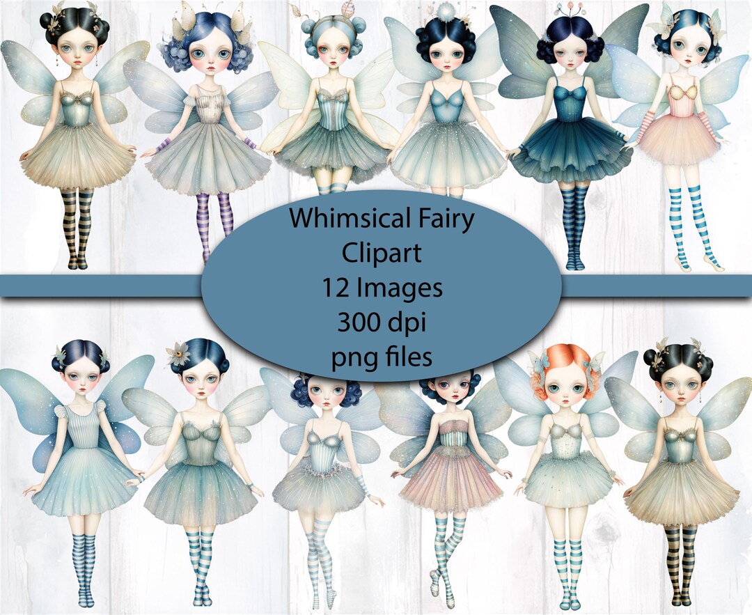 Clipart, Fairies, Faeries, Fantasy, Transparent, Clipart, Watercolor ...