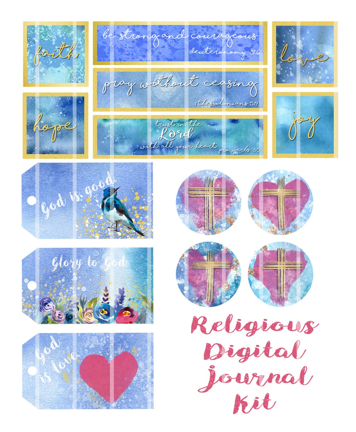 Digital Journal Pages Printable Stationery Writing Paper - Etsy