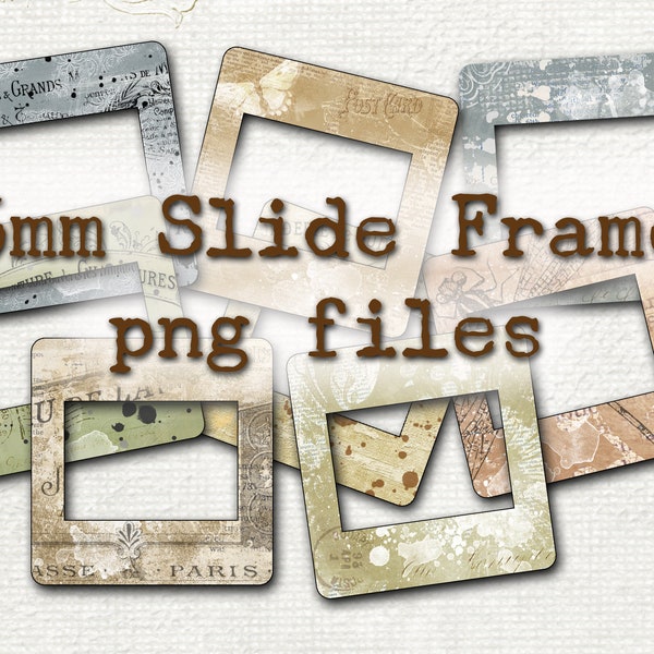 Distressed Frames - Etsy