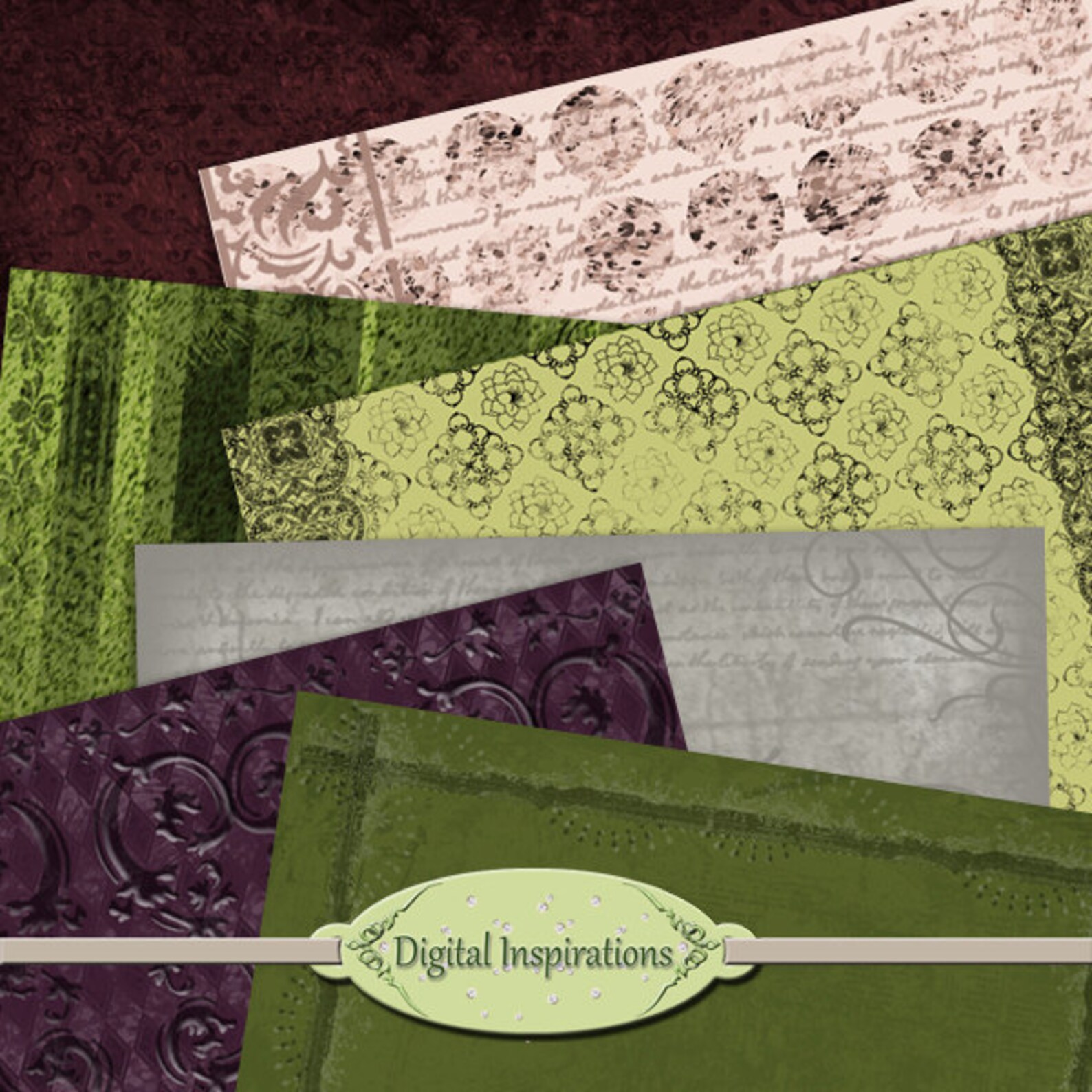 Antique Grunge Scrapbook Paper for Digital Art Mixed Media - Etsy