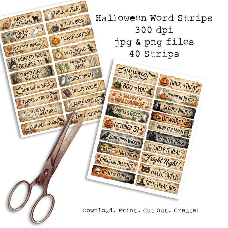 Fall Strip Sets - Etsy