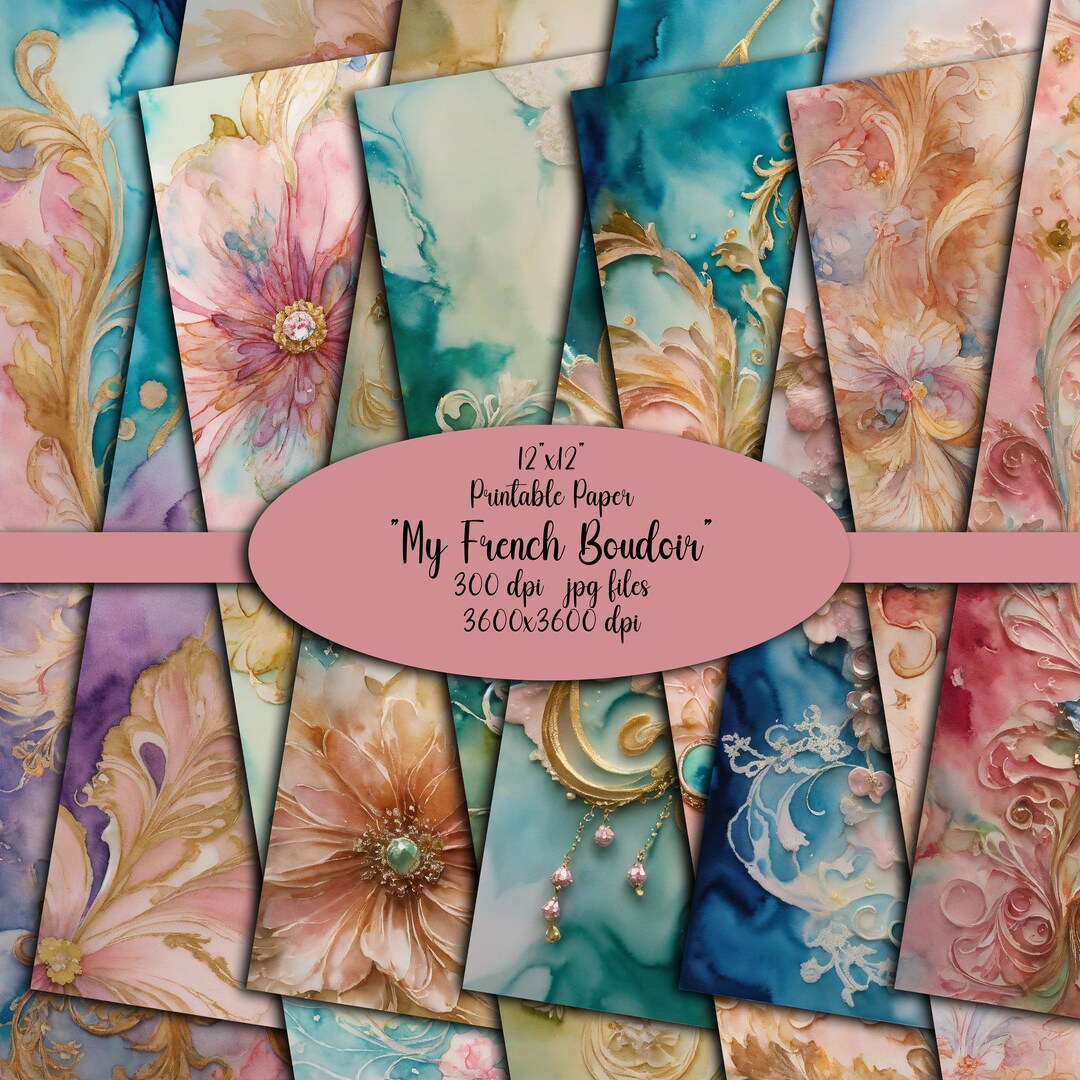 Digital Papers, 12x12, 3600x3600, Elegant, Pastels, Floral, Lace ...
