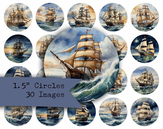 Sailing Ship Print, 1958, Taeping & Ariel, Sailing ,maritime Print, Old ...