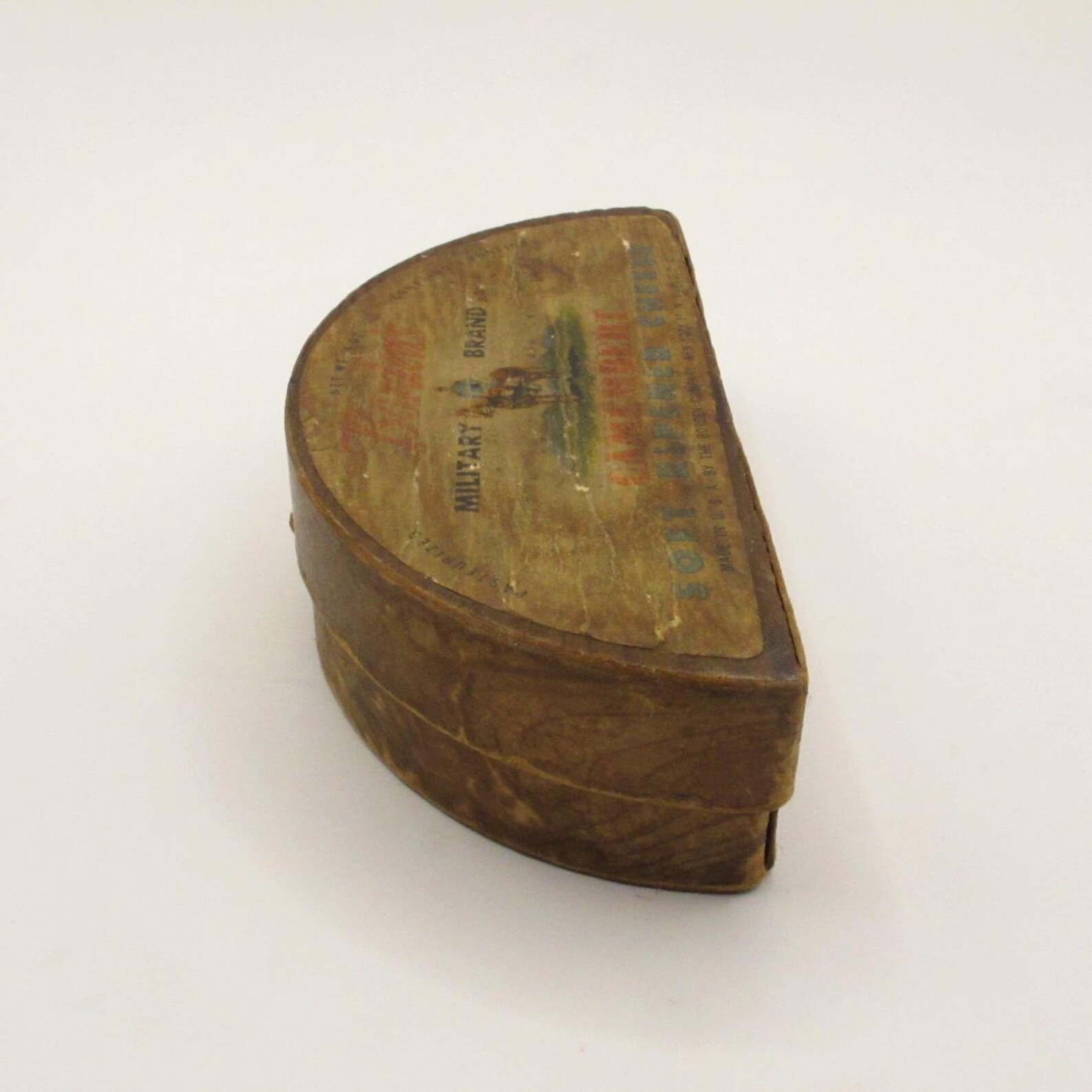 Borden's Military Brand Vintage USA Made Cartion and Wood Camembert ...