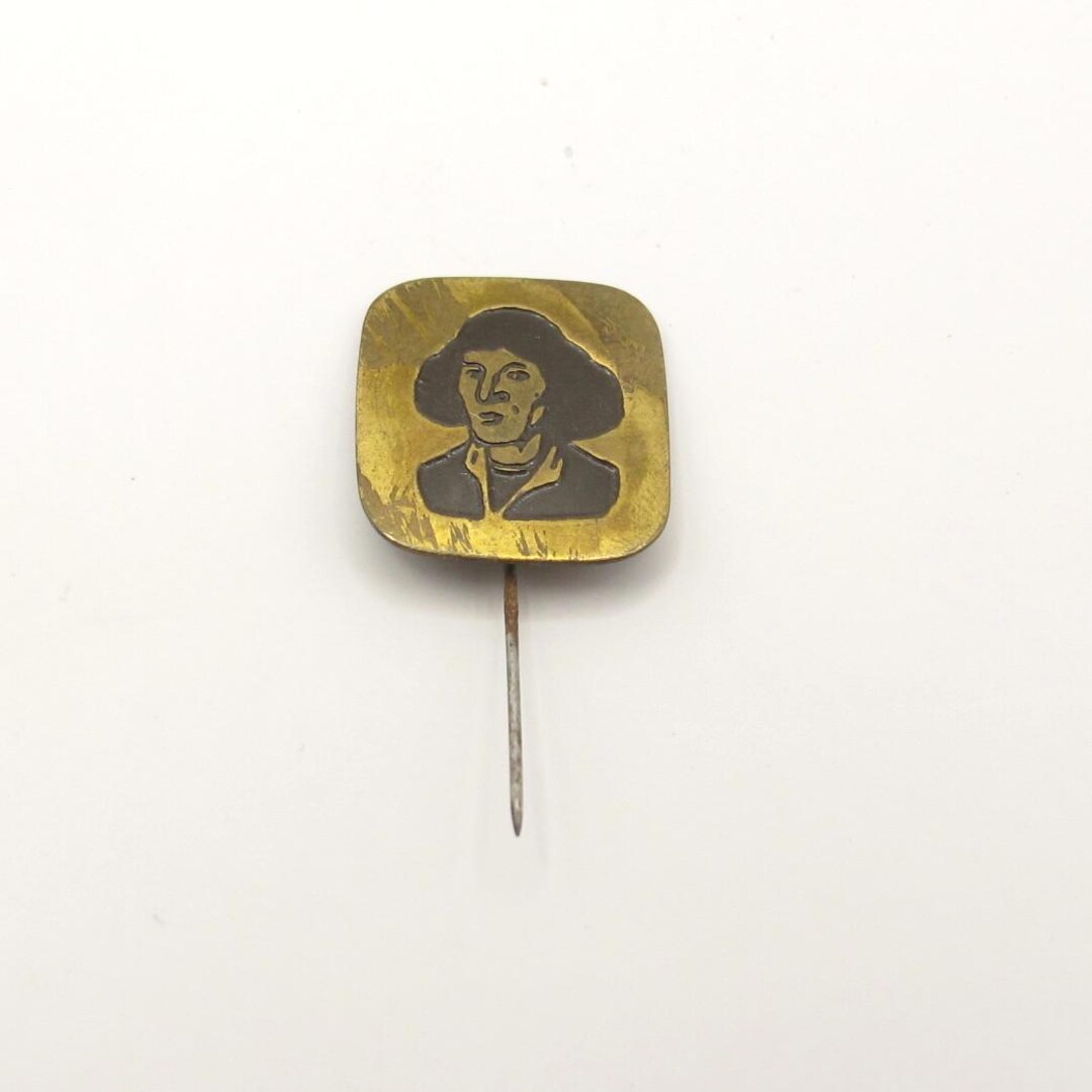 Vintage Pin Russian Poet Pushkin Writer Badge Commemorative Soviet ...