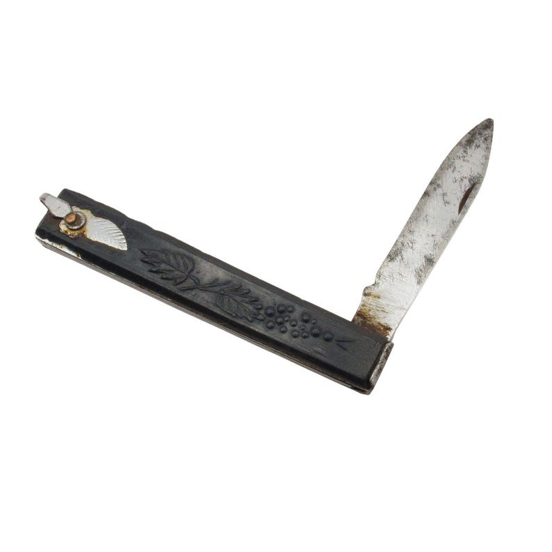 Vintage Soviet Era Pocket Knife Collectible Folding Knife Wines ...