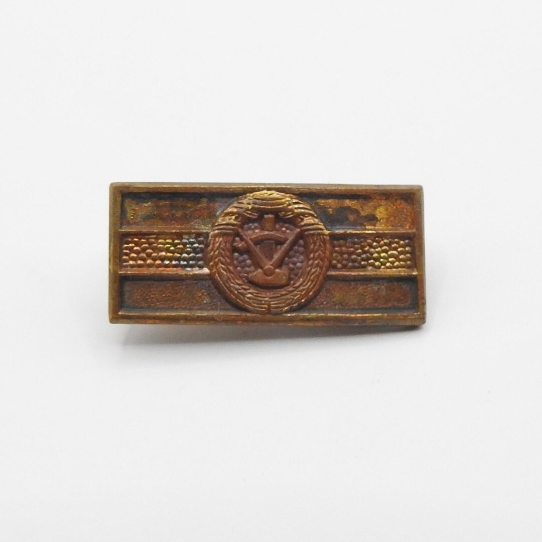 Vintage East Germany Symbol Metal Badge Pin Collectible Master Brooch ...