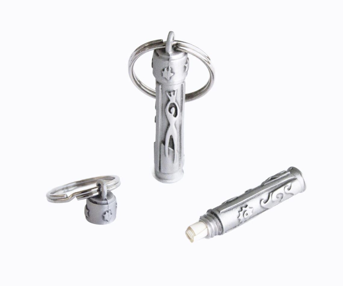 Traveler's Prayer Keychain - Traditional Judaic Key Chain - Etsy