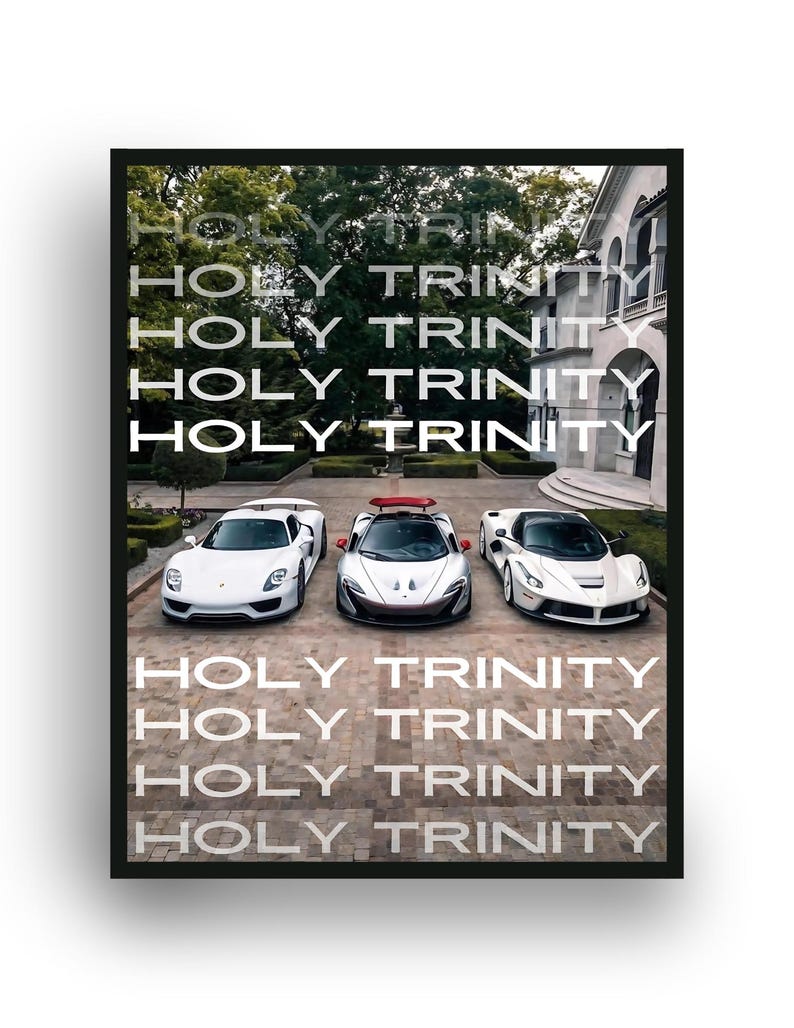 Holy Trinity Car Poster ~ DIGITAL FILE - Etsy