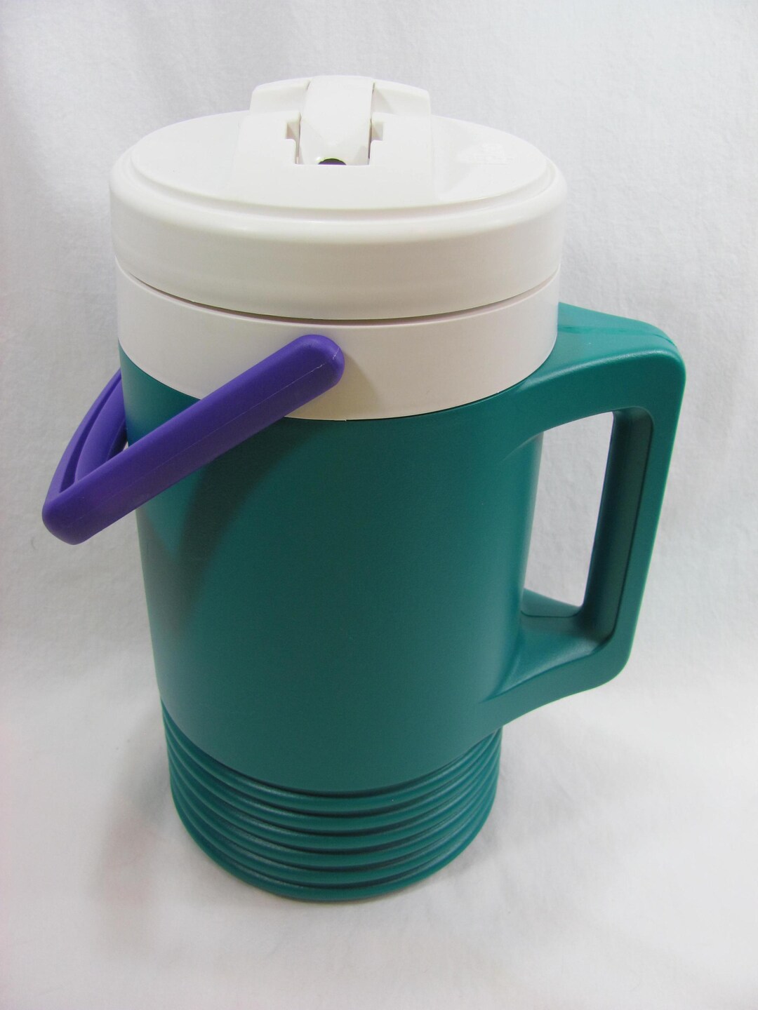 Vintage Igloo Legend Double Handle Plastic Water Jug Cooler Flip Spout ...