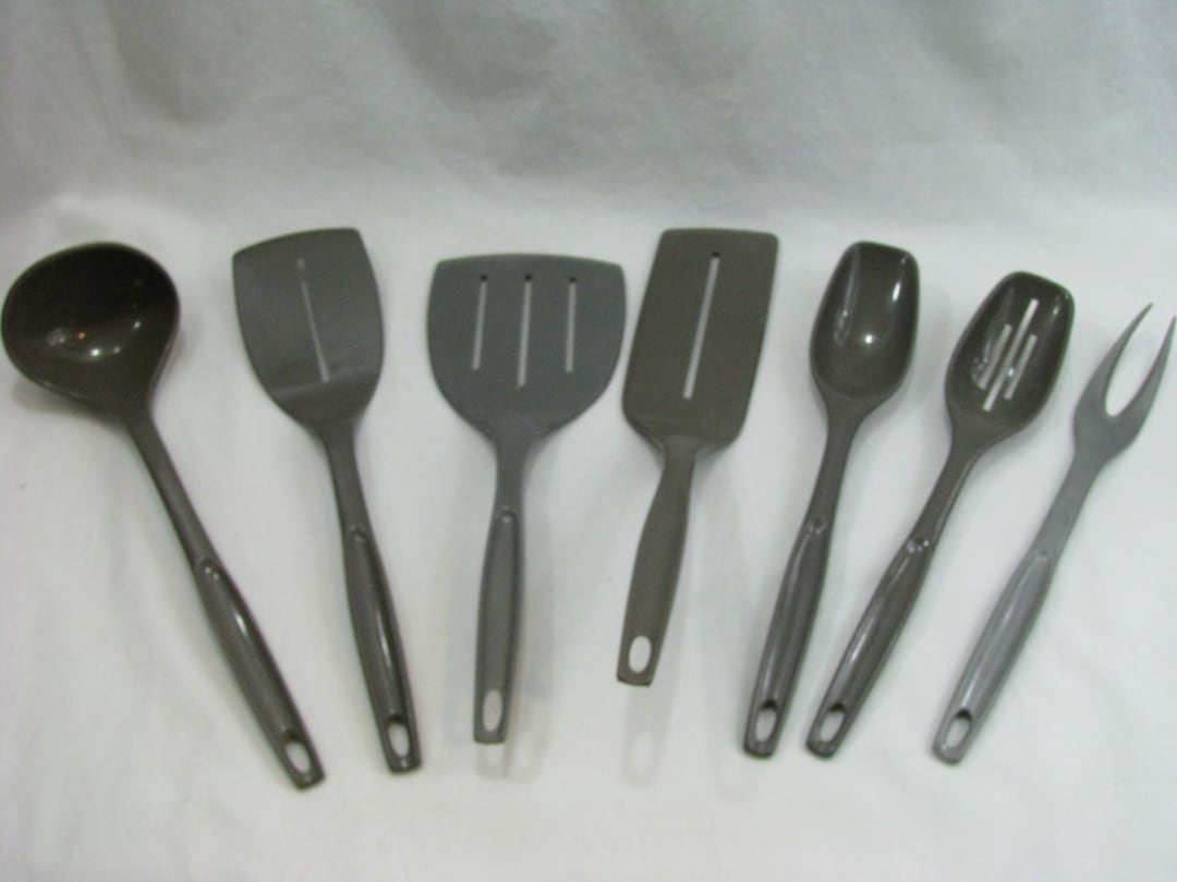 CHOOSE Vintage Foley Plastic Cooking Utensils Serving Spoon Spatula ...