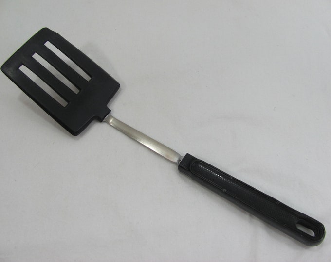 Vintage Ekco Slotted Spatula Utensil Heat Resistant Plastic Nylon 11 3/ ...
