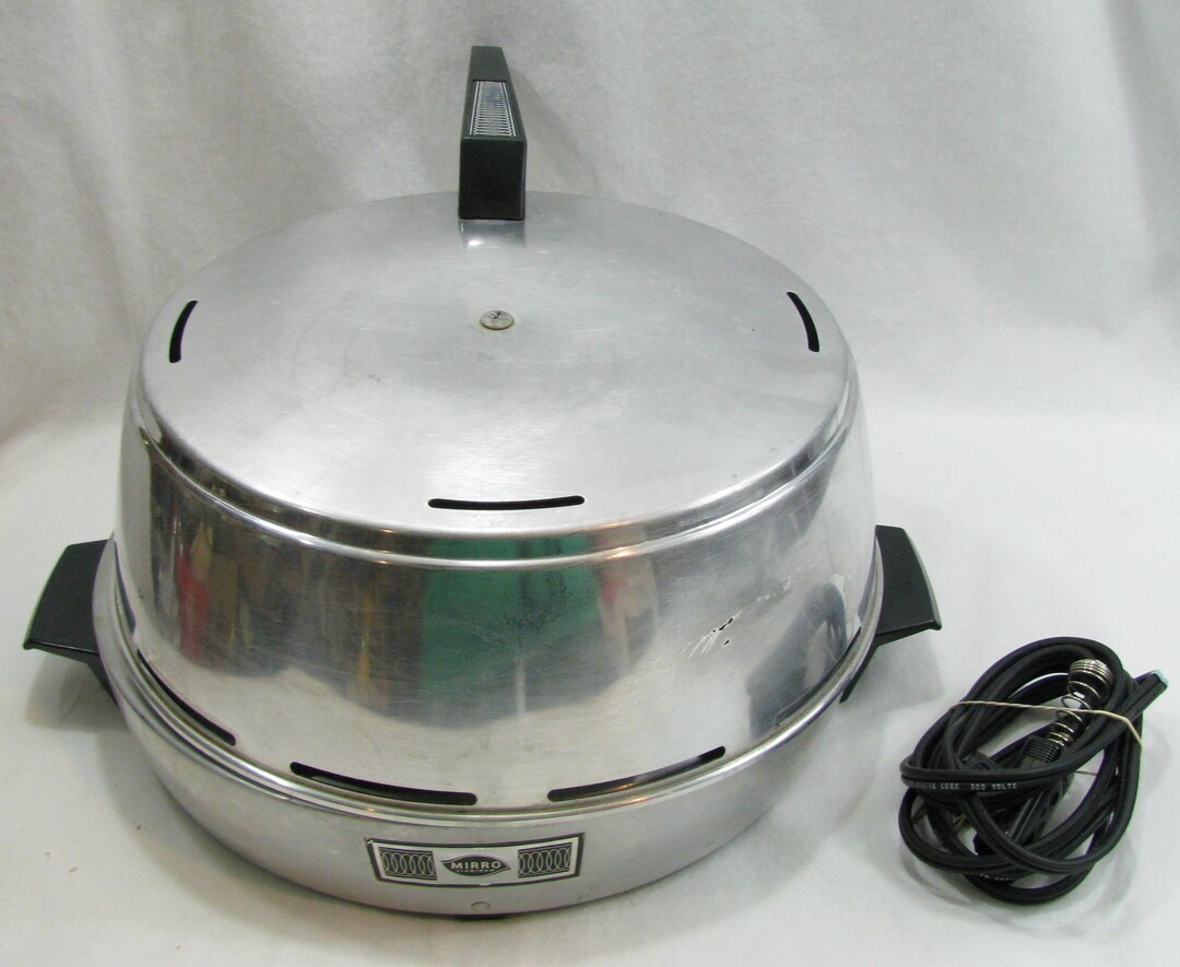 Vintage Mirro Portable Counter Top Electric Aluminum Broiler M-0475 - Etsy