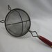 Vintage Large Red Wood Handle Wire Sifter - Etsy