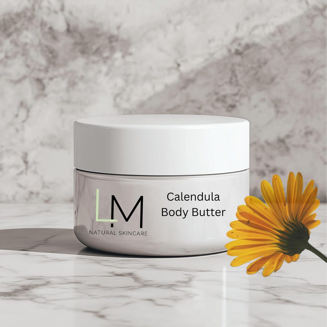 Calendula Body Butter Infused With Organic Rosehip & Argan Oils and ...