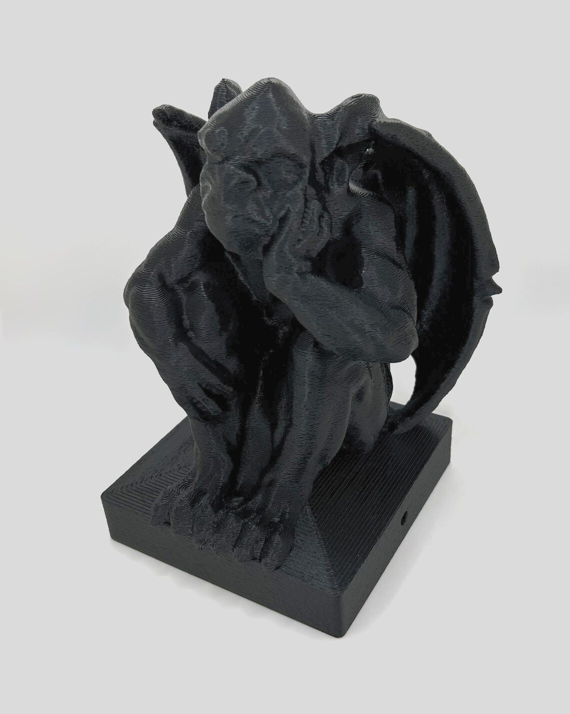 The Pondering Gargoyle Mailbox Post Cap - Etsy