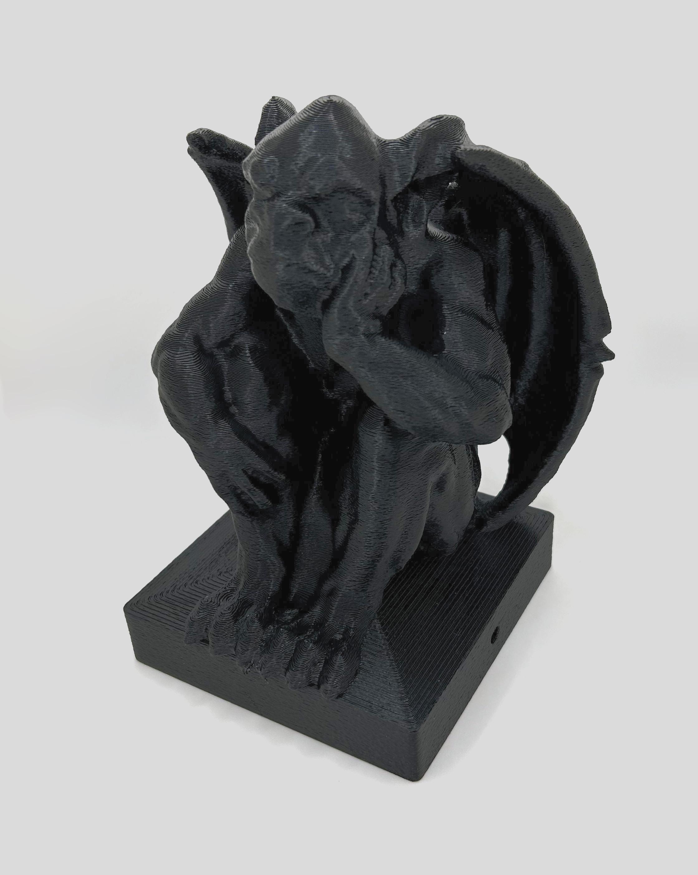 The Pondering Gargoyle Mailbox Post Cap - Etsy